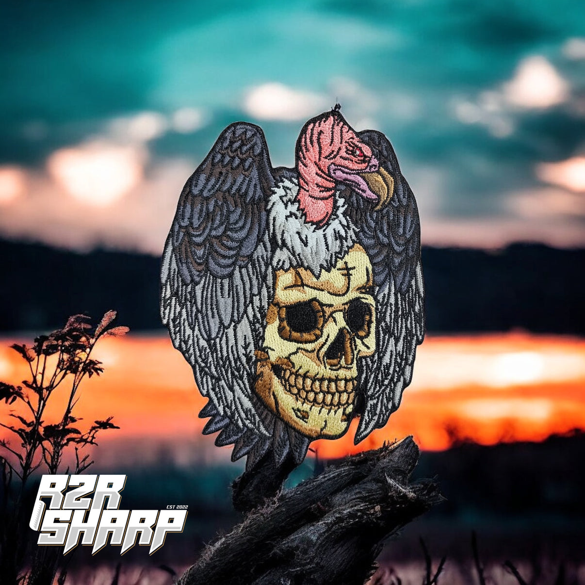 Grim Guardians - Vulture – Razor Sharp Patches